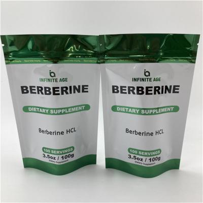 China Wholesale Custom Printed Standing Up Empty Pouch Quality Assurance Packaging Mylar  Aluminum Foil Bags With Tear Notch for sale