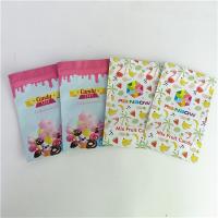 China Hot Selling Custom Digital Printing Smell Proof Aluminum Foil Mylar Resealable Stand Up Pouches With Window for sale
