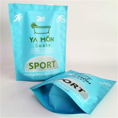 China Leak Proof Matt Finish Mylar Doypack with Window Customized Size and Design Needs for sale