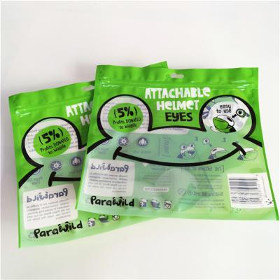 China Resealable Moisture Proof Three Side Sealed Flat Packaging Plastic Pouch Bag for sale