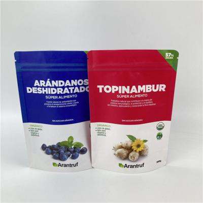 China Customized Size / Design Colorful Printing Doypack Eco-Friendly and Safe Material for sale