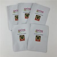 China Leak Proof Three Side Sealed Mylar Packaging Bag With Zipper Customized Size Design for sale