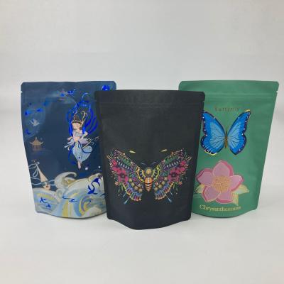 China Custom-Made Spot UV Stand Up Pouch Chocolate Nuts Plastic Packaging Bag for sale