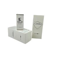 China Custom White Cardboard 350g Paper Packaging Box For Cosmetic With Gravure Printing for sale