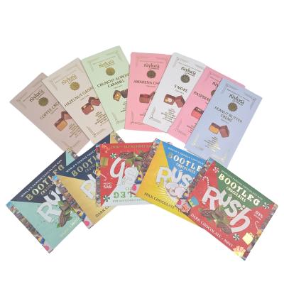 China Edible  Aluminum Foil Sachet Back Seal Small Plastic Mylar Oat Chocolate Energy Bar Cookie Snack Candy Packaging Bag for sale