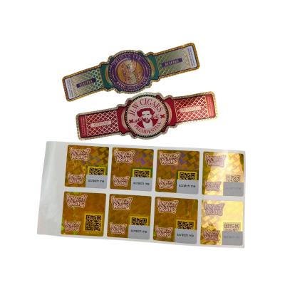China Accept custom logo OEM Fashionabl printed stickers Adhesive wine label Waterproof Adhesive Label Stickers for sale
