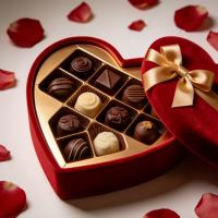 China Custom Luxury Matte Paperboard Biodegradable Chocolate Gift Box with Inserts Foldable Packaging Box for sale