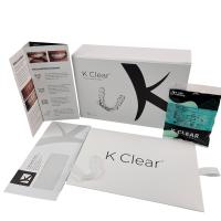 China Custom Luxury Magnetic Dental Braces Kit Box with 350g Thickness Orthodontic Aligner Packaging Box for sale