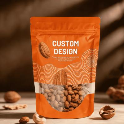 China High Quality Custom Digital Printing Recycled Plastic Food Packaging Bag with Heat Seal Stand Up Pouch for sale