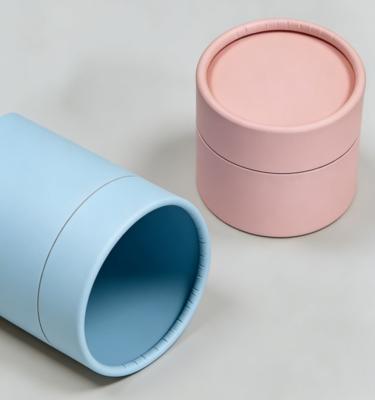 China Eco-Friendly Biodegradable Customizable Cylinder Packaging Tubes and Paper Box for Food-Grade Safe Cosmetic and Perfume Packaging for sale