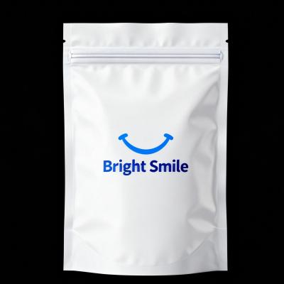 China Custom Orthodontic Aligner Packaging Bag with Resealable Zipper and Food-Grade Material in Customizable Sizes for sale