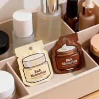 China Custom Skincare Lotion Cream Packing Plastic Small Cosmetic Sample Sachet Mylar Foil Bags Heat Seal Bag Sachets Small Mini Pouch for sale