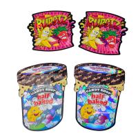 China Custom Printed Smell Proof Child Resistant Mylar Bags for Snack and Food Packaging for sale