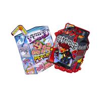 China Wholesale Custom Printed Special Shape Mylar Bags 3.5 7g Stand Up Child Proof Pouch for Snack Packaging for sale