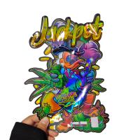 China Wholesale Custom Printed Special Shape Mylar Bags 3.5 7g Stand Up Child Proof Pouch for Snack Packaging for sale
