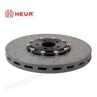 China HEUR Front Brake Kit Ceramic Carbon Rotors (Refit) 390*36MM For Nissan GTR35/32 for sale