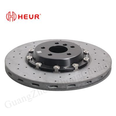China HEUR Carbon Ceramic Brake (Upgrade) 380mm Rotor For BMW M5 X7 18' Front Rear Set for sale