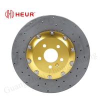 China HEUR Brake Carbon Ceramic Disc For Audi S4 B8 Refit 380*36MM Front Set for sale