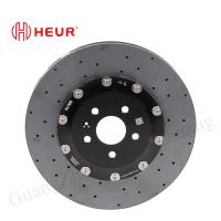 China HEUR Brake Carbon Ceramic Disc Front Upgrade 380mm*34*37 For VW Tiguan Honda for sale