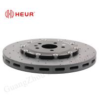 China HEUR Brake Carbon Ceramic Disc Front Upgrade 380mm*34*37 For VW Tiguan Honda for sale
