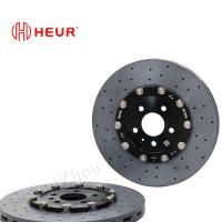 China Heur Brake Carbon Ceramic Disc For Mercedes Benz G63 GLB200 G500 GLE Replacement 370*30mm Rear Set for sale