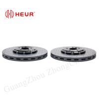 China Heur Brake Carbon Ceramic Disc For Bmw X5 X6 X7 Replacement 395*36mm Front Set for sale