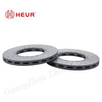 China HEUR Brake Carbon Ceramic Discs For Porsche 992 GT3/Touring (Replacement) - 390x32mm Rear Set for sale