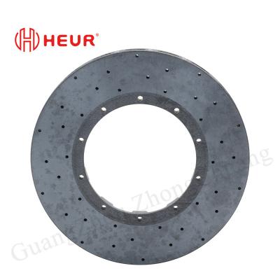 China HEUR Brake Carbon Ceramic Discs For Porsche 992 GT3/Touring (Replacement) - 390x32mm Rear Set for sale