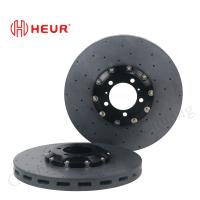 China HEUR Carbon Ceramic Brake Rotors For Audi RS7/4 A4L Upgrade 420mm Front Set for sale