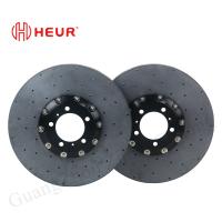 China HEUR Carbon Ceramic Brake Rotors For Audi RS7/4 A4L Upgrade 420mm Front Set for sale