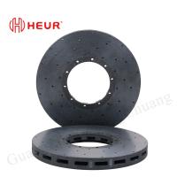 China HEUR Cutomize Carbon Ceramic Brake Disc 410*38mm Front Brake Set For Maserati Ghibli for sale