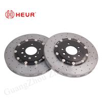 China Heur Brake Carbon Ceramic Disc For Audi G500 Glk Glc Cls  Upgrade 390*36mm Front Set for sale