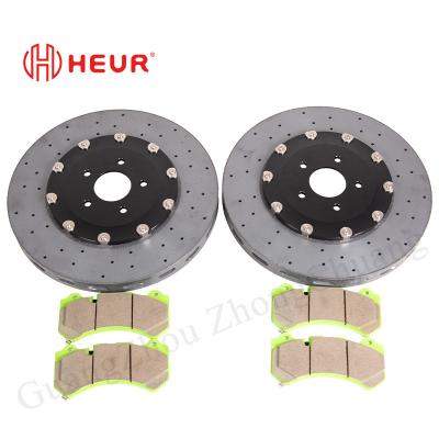 China For Nissan GTR35 Carbon Ceramic Brake Disc 380*28mm Rear Side for sale