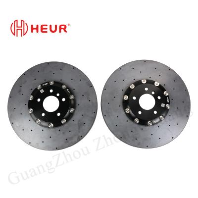 China HEUR Brake Front Kit Upgrade 380*36mm Carbon Ceramic Disc For BMW X6 G20 M340i for sale