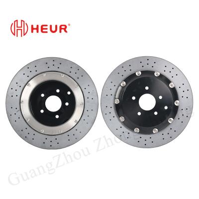 China Heur Brake Carbon Ceramic Disc For Bmw E46 E36 330i M Upgrade 380*28mm Rear Set for sale