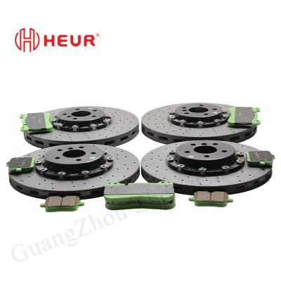 China Heur Brake Carbon Ceramic Disc For Bmw X5 X5m X6 X7 Upgrade 400*36mm Front And 380*28rear Set for sale