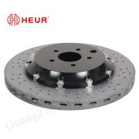 China Heur Brake Carbon Ceramic Disc For Nissan Gt R35  Replacement 380*28mm Rear Set for sale