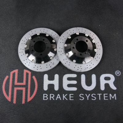 China Heur Brake Carbon Ceramic Disc For Bmw M4 F82 Upgrade 380*28mm Rear Set for sale