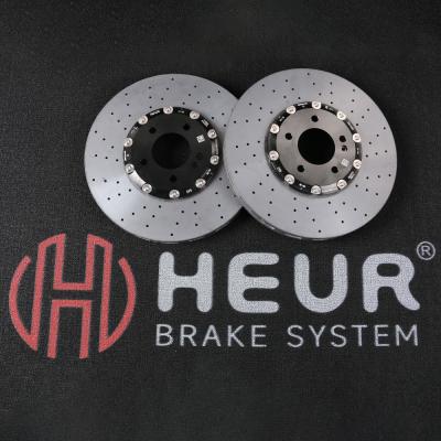 China Heur Brake Carbon Ceramic Disc For Bmw X3 N20 F25 Upgrade 400*38mm Front Set for sale