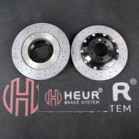 China Heur Brake Carbon Ceramic Disc For Mercedes Benz S63 W216 W217  Upgrade 410*32mm rear Set for sale