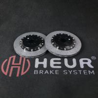 China HEUR Brake Carbon Ceramic Discs For Tesla model S - 410x32mm Rear Set for sale