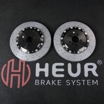 China HEUR Brake Carbon Ceramic Discs For BMW F85 X5 - 410x32mm Rear Set for sale