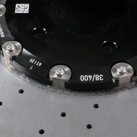 China Heur Ceramic Carbon Brake Rotors For Tesla Model S Y 3 Upgrade 400*36mm F Set for sale