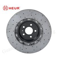 China Brake Carbon Ceramic Disc For Volkswagen Golf 8 Upgrade 380*36mm Front Set for sale
