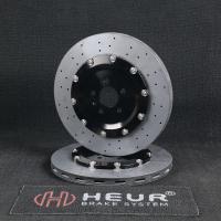 China Lightweight Customized Ferrari Carbon Ceramic Brakes Rotors 440*40*101mm Front Set for sale