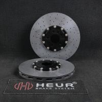 China Brake Carbon Ceramic Discs For Porsche Macan 997 Upgrade 420*101*40mm Front Set for sale