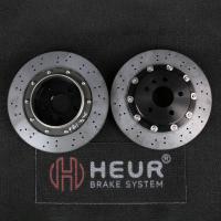 China HEUR Brake Carbon Ceramic Rotor For Vw Cc Golf R Mk7 Customize 330mm Rear Set for sale