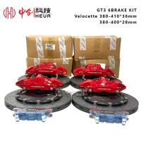 China Heur Brake Carbon Ceramic Disc For Porsche 992  Upgrade 410*36mm Front Set And 400*28mm Rear Set for sale
