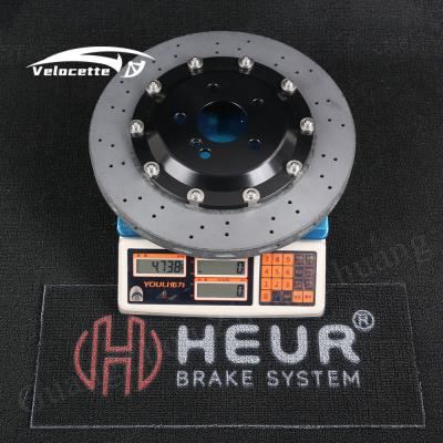 China HEUR Customize 380mm Carbon Ceramic Disc For  Maserati GranTurismo MC Stradale for sale