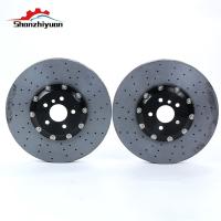 China 390×36MM Front Carbon-Ceramic Brake Disc  Fit for Mercedes-Benz S63 for sale